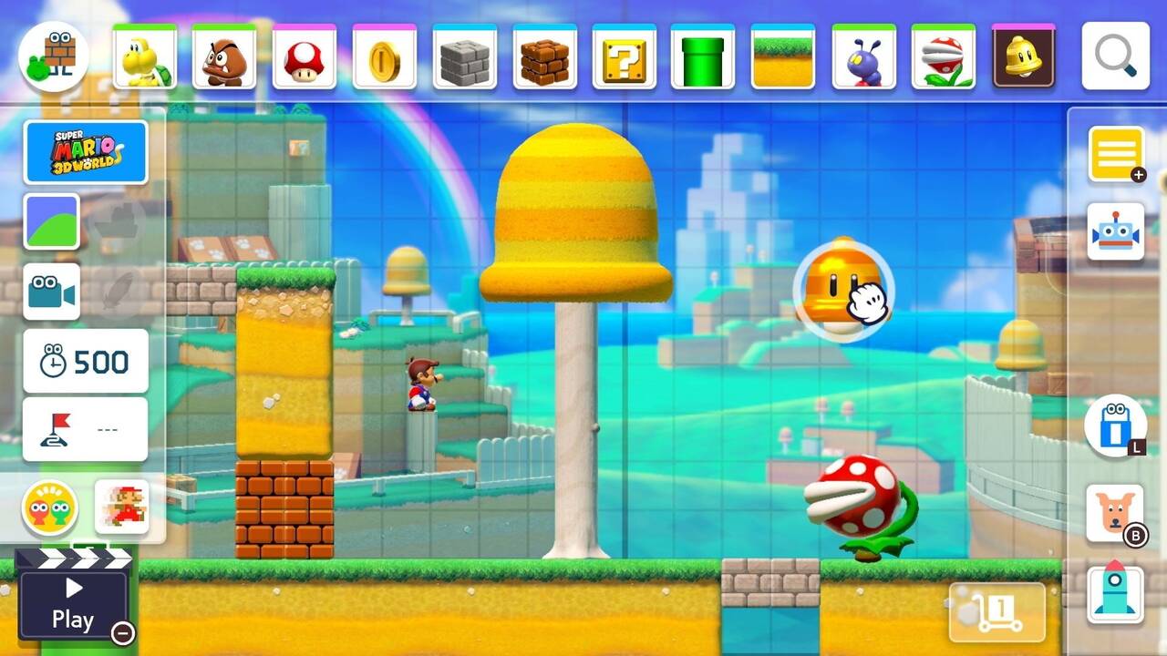Todo sobre el Editor de Niveles en Super Mario Maker 2