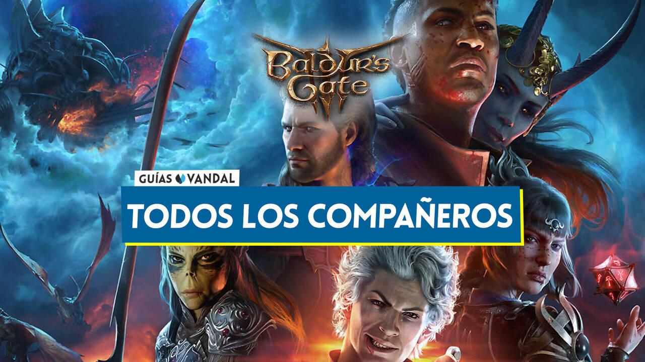 Todos los compañeros de Baldur's Gate 3, dónde encontrarlos y detalles