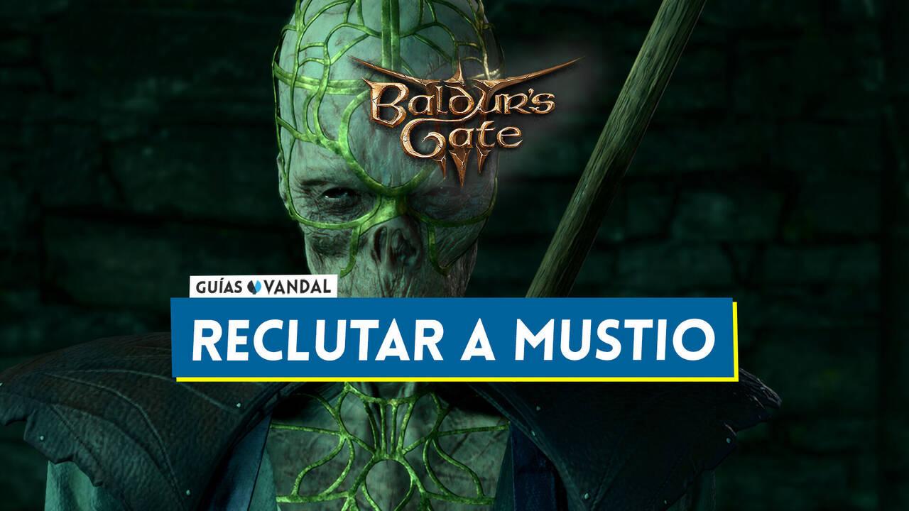 Baldur's Gate 3: Cómo reclutar a Mustio y para qué sirve este nigromante