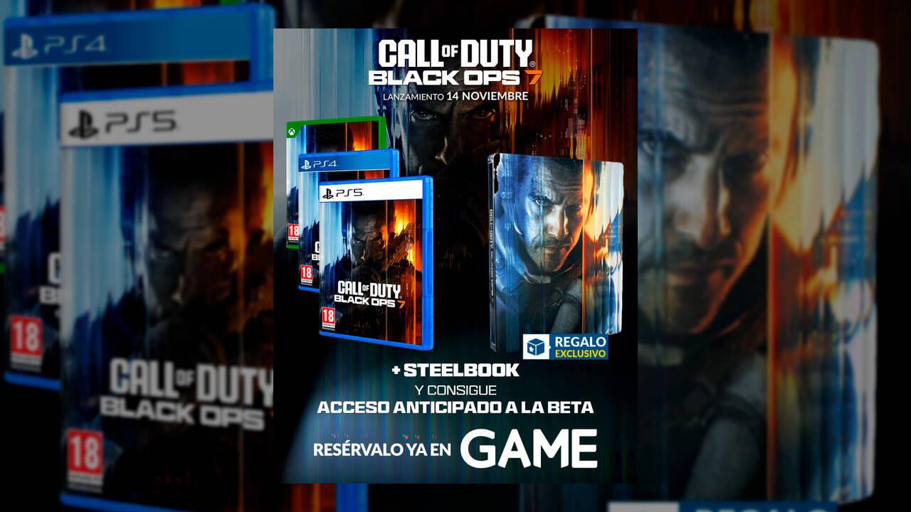 Reserva ya Call of Duty: Black Ops 7 en GAME y llévate una steelbook ...