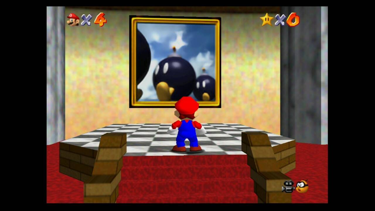 Mundo 1: Bob-Omb Battlefield en Mario 64 - Estrellas y 100%