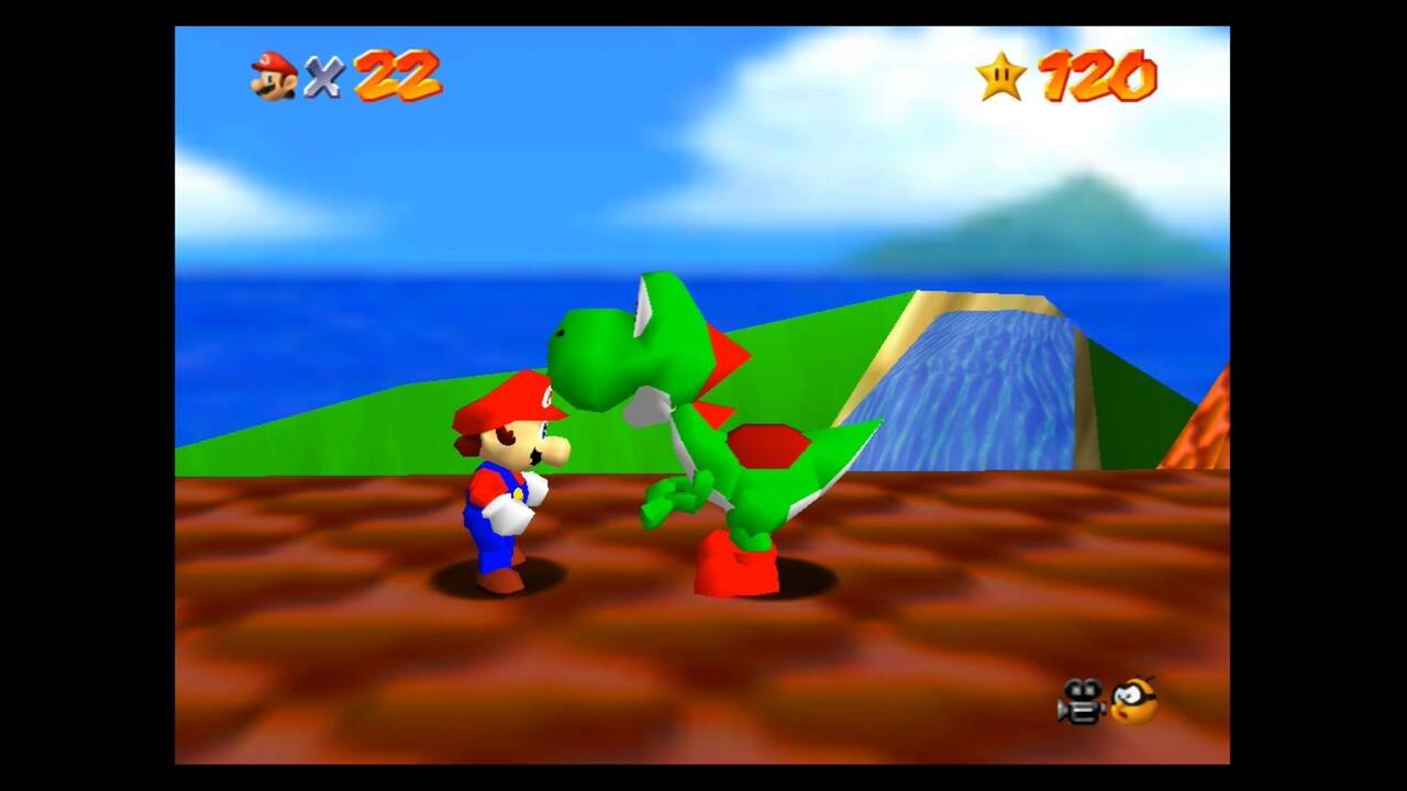 Cómo encontrar a Yoshi en Super Mario 64
