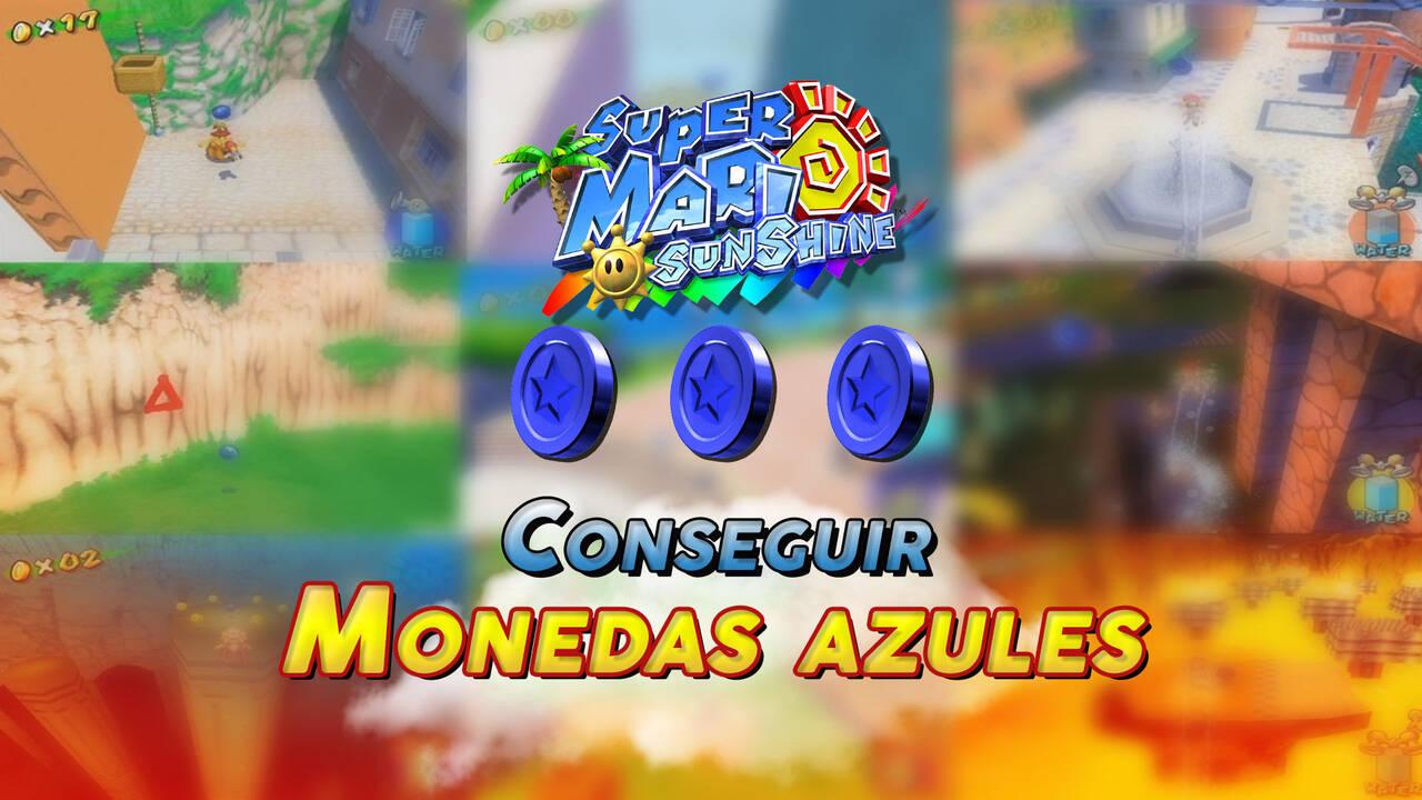Cómo conseguir Monedas Azules en Super Mario Sunshine