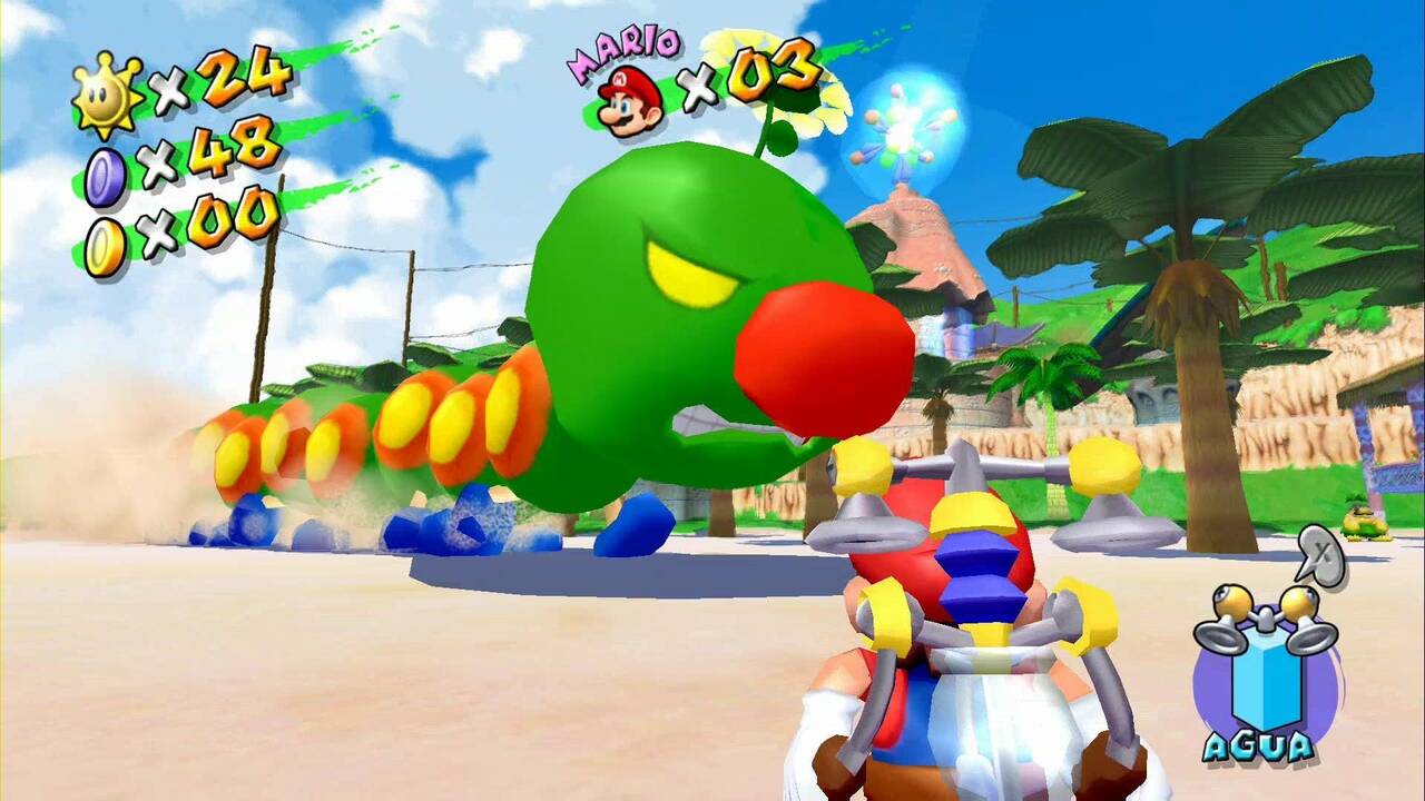 Floruga en Super Mario Sunshine: ¿Cómo derrotarlo?