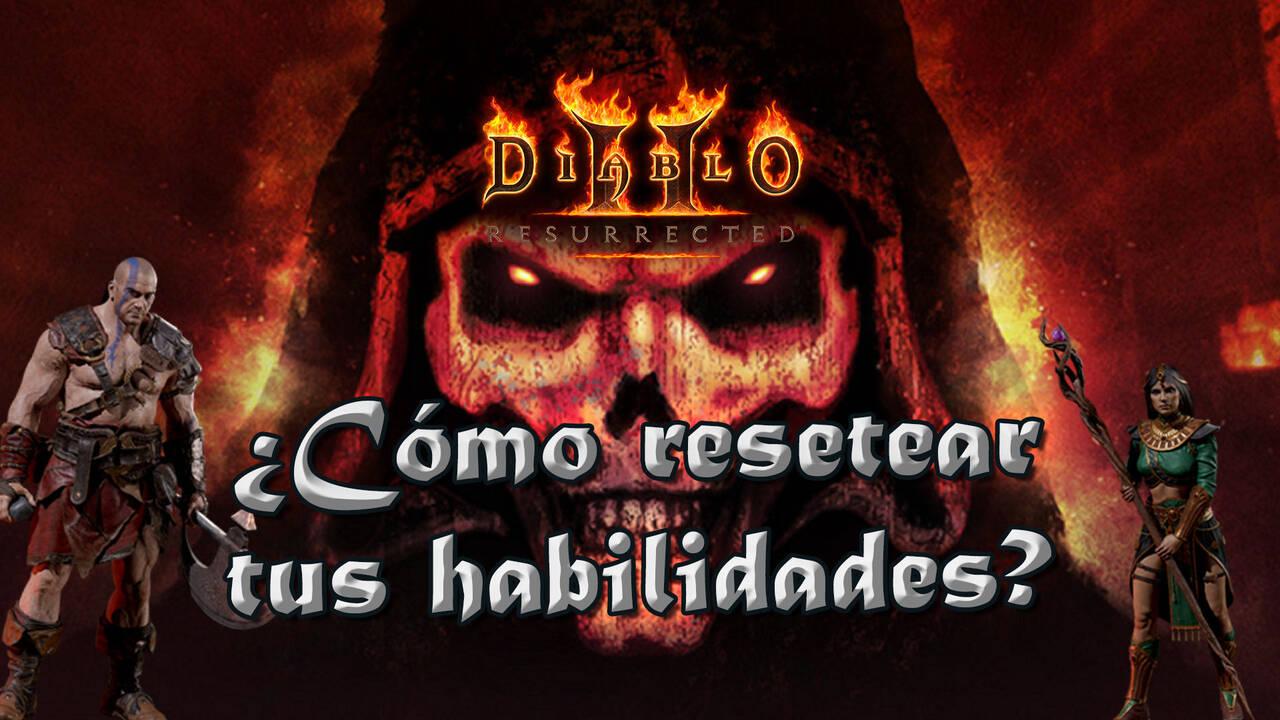 Diablo 2 Resurrected: Cómo reiniciar las stats y habilidades de personaje