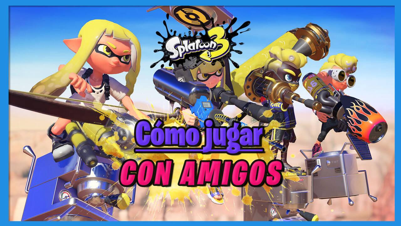 Splatoon 3: Cómo jugar con amigos online, LAN y crear partidas privadas