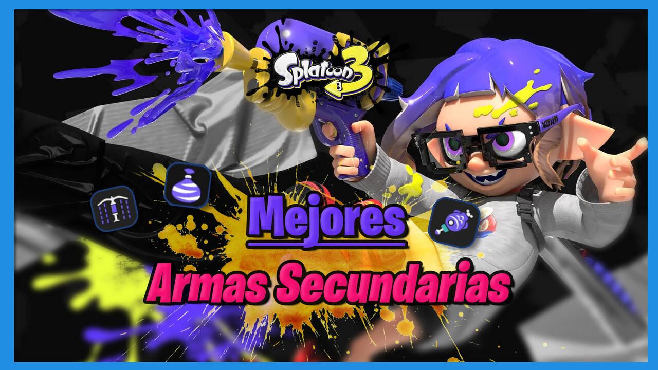 Splatoon 3: TODAS las armas secundarias y cuáles son mejores | Tier List