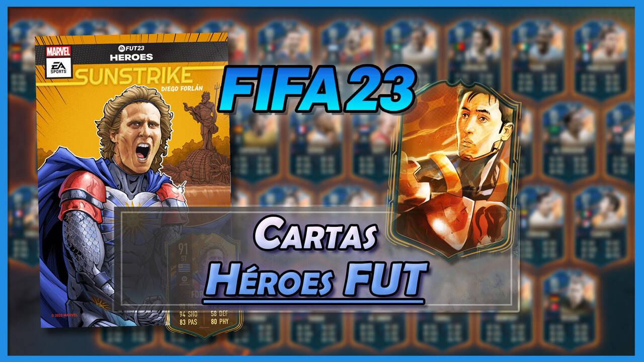 Héroes de FUT en FIFA 23: Todas las cartas, cómo conseguirlas y valoraciones