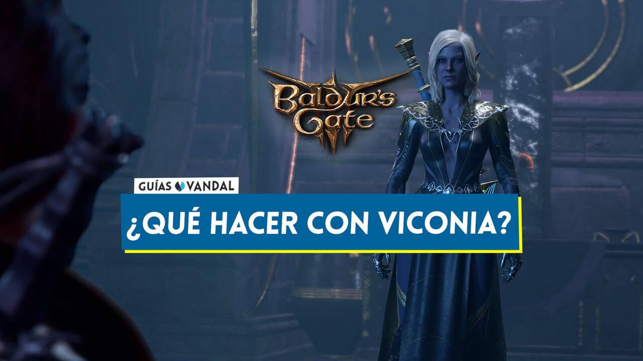 Baldur's Gate 3: ¿Es buena idea aceptar el trato de Viconia DeVir ...