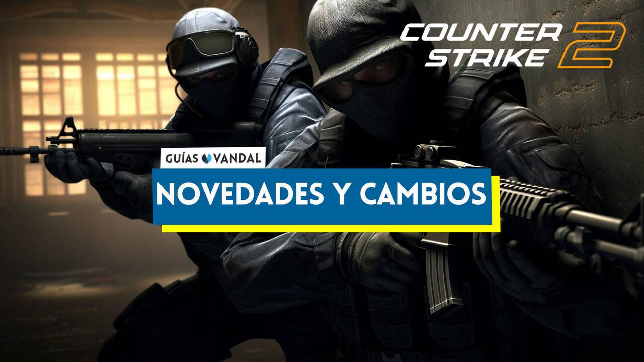 CS:GO vs Counter-Strike 2: Todas las novedades y diferencias