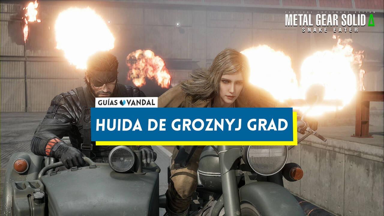 Huida de Groznyj Grad al 100% en Metal Gear Solid Delta