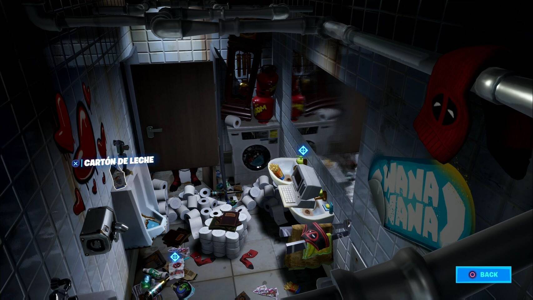 Desafío Fortnite: Encuentra el cartón de leche de Deadpool - SOLUCIÓN