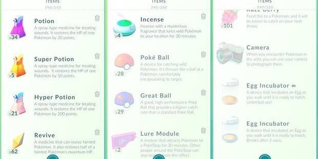 Todos los objetos de Pokémon GO, qué hacen y cómo conseguirlos