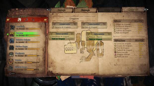 Uragaan en Monster Hunter World - Localización, drops y consejos