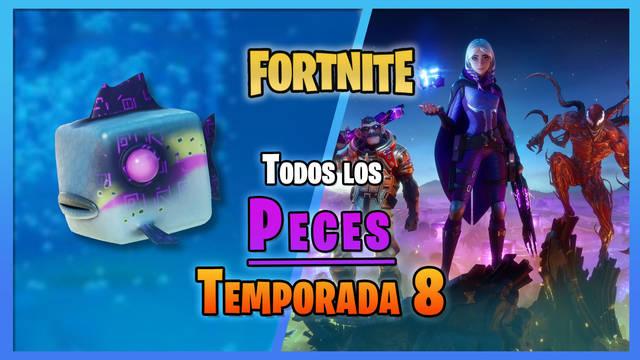 Todos Los Peces De Fortnite Temporada 8 Localización Y Cómo Pescarlos