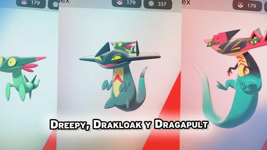 Cómo conseguir a Dreepy, Drakloak y Dragapult en Pokémon Espada y Escudo