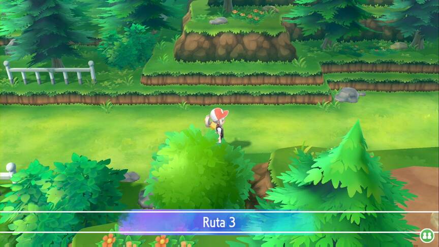 Ruta 3 en Pokémon Let's Go - Pokémon y secretos
