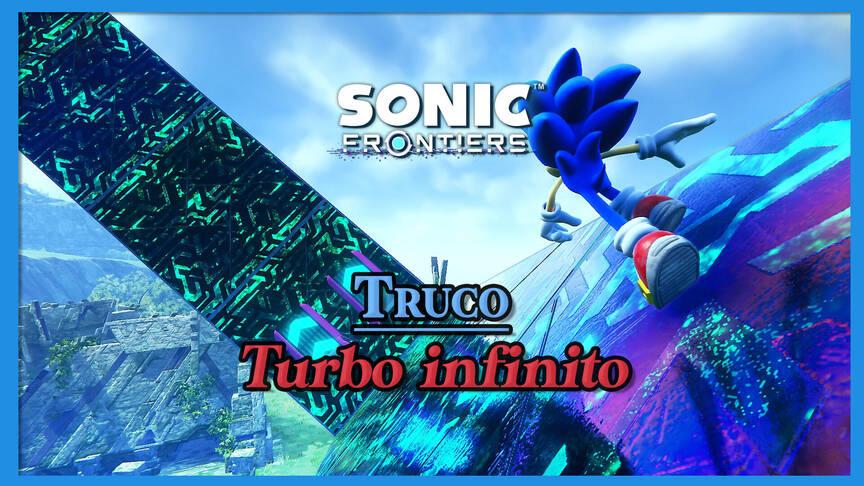 Sonic Frontiers: Truco para conseguir turbo infinito y correr muy rápido