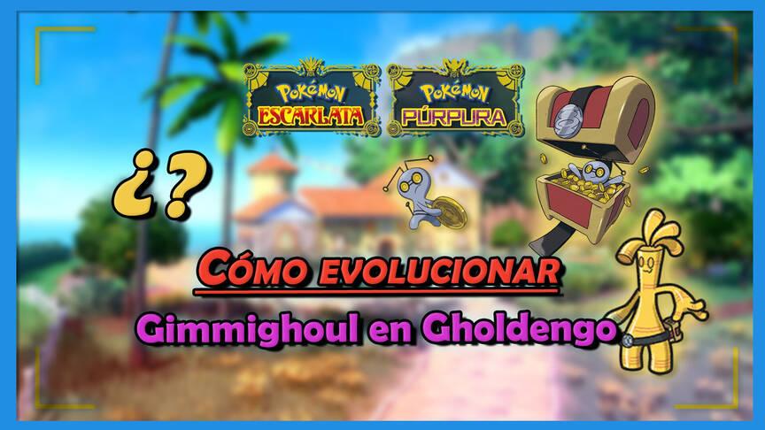 Cómo conseguir a Gimmighoul y Gholdengo en Pokémon Escarlata y Púrpura