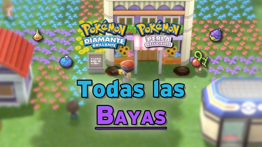 Tipos de Bayas, efectos y Psydugadera en Diamante Brillante y Perla ...