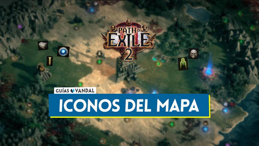 Iconos del mapa en Path of Exile 2: Explicación y significado de cada uno
