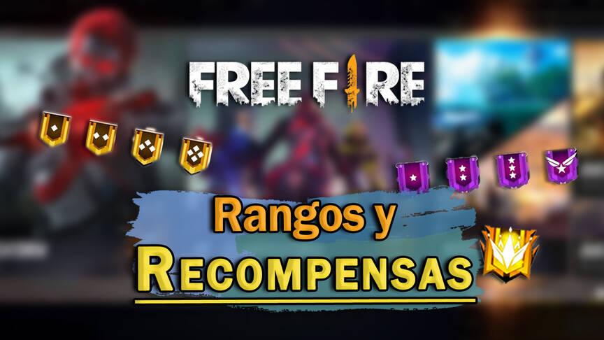 Rangos de Free Fire: TODAS las recompensas y cómo ganar puntos PR