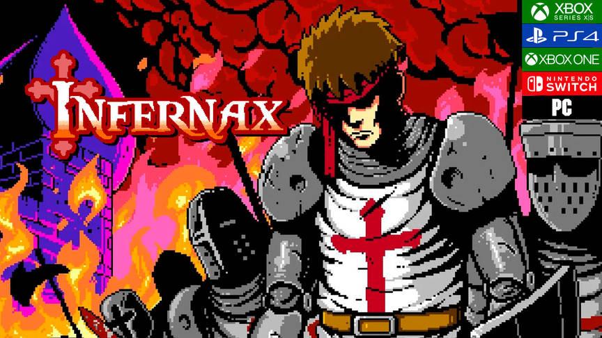 Análisis Infernax, un notable metroidvania estio NES