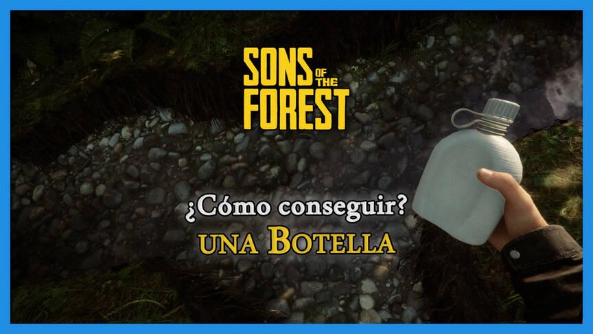 Sons of the Forest: Conseguir la botella para guardar agua (Localización)