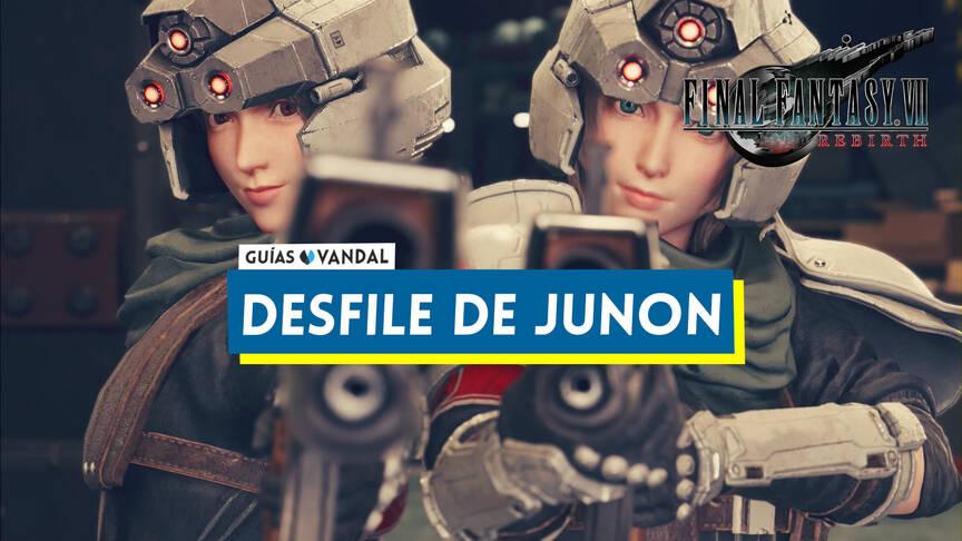 Desfile en Junon en Final Fantasy VII Rebirth mejores soldados y máxima puntuación