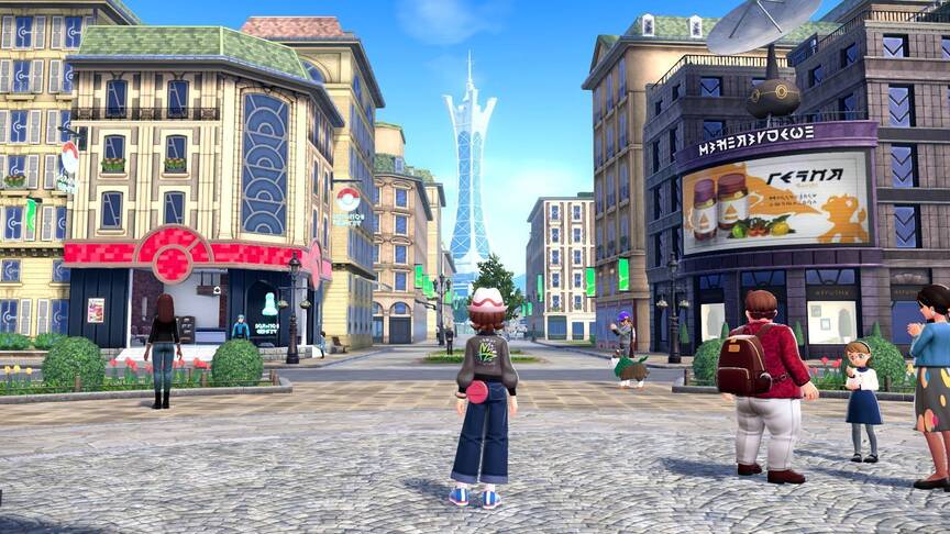 Así es el mapa de la Ciudad Luminalia en Leyendas Pokémon Z-A - Vandal