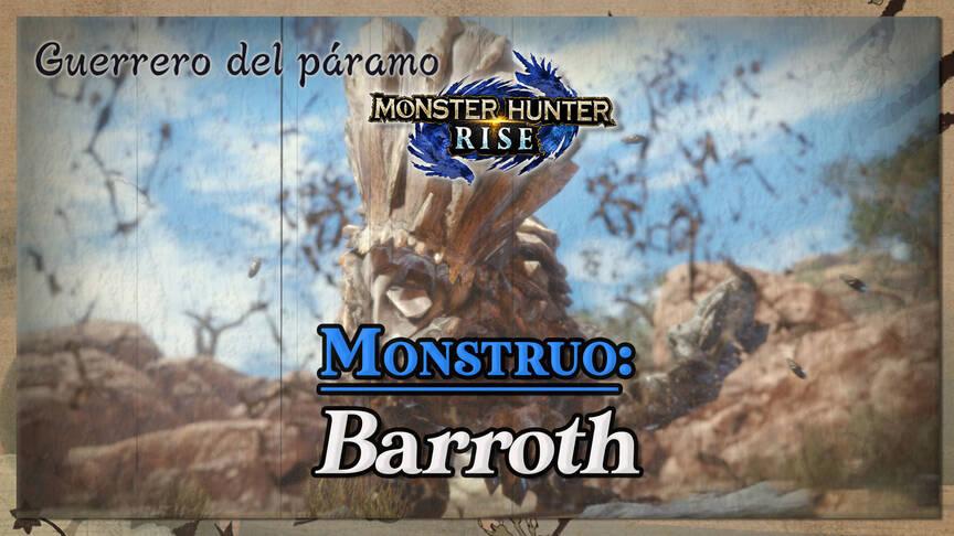 Barroth en Monster Hunter Rise: cómo cazarlo y recompensas