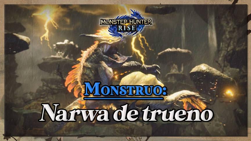 Narwa de trueno en Monster Hunter Rise: cómo cazarlo y recompensas