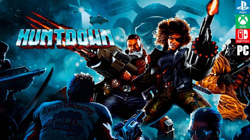 Análisis Huntdown, acción run and gun desenfrenada con aroma retro