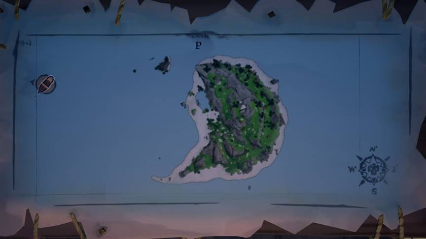 Acertijos de Devil's Ridge en Sea of Thieves: pinturas y localizaciones