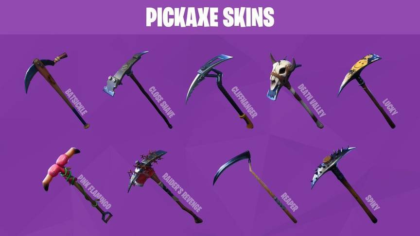 Todos Los Skins Para Los Picos En Fortnite Y Cómo Conseguirlos