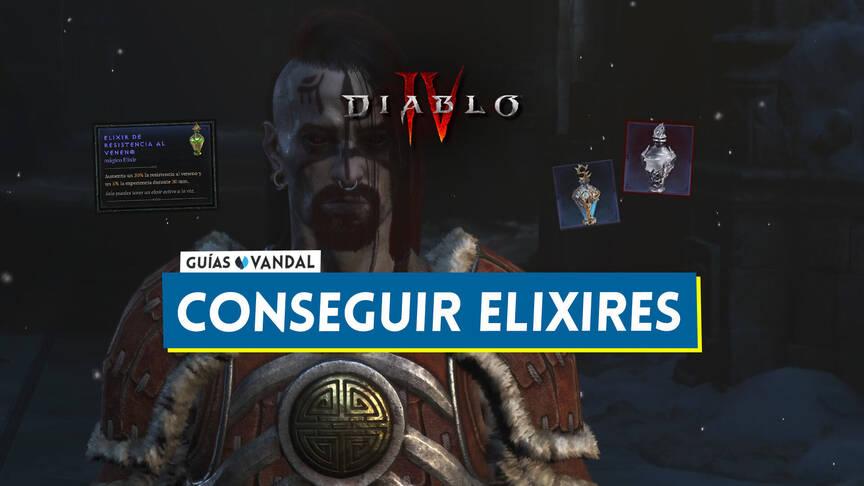 Elixires en Diablo 4: Todos los tipos, cómo conseguirlos y efectos