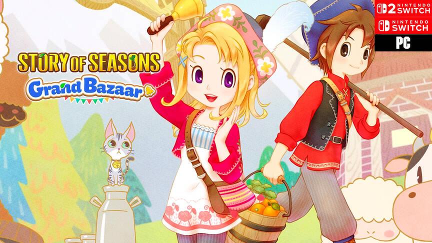 Análisis Story of Seasons: Grand Bazaar: El espíritu de Harvest Moon Vuelve con más fuerza que nunca