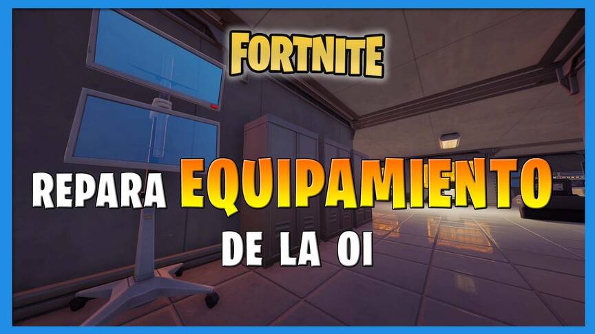 Fortnite: cómo y dónde reparar equipamiento de la OI