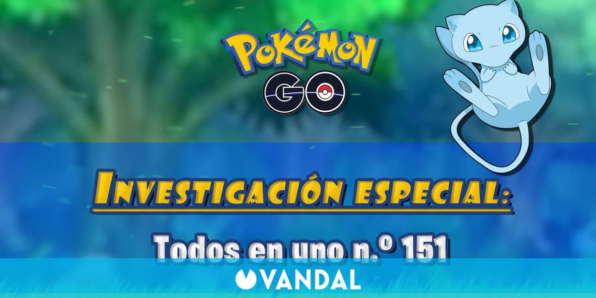 Todos en uno n.º 151 en Pokémon GO: Tareas, fases y recompensas