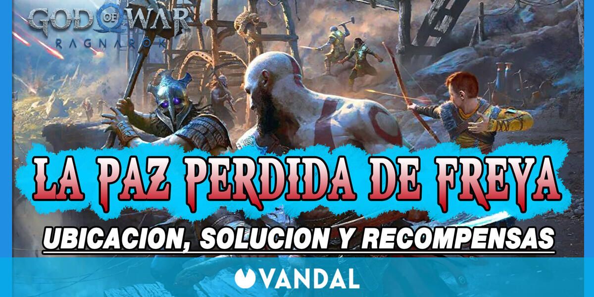 God of War Ragnarok: La paz perdida de Freya, ubicación, solución y ...