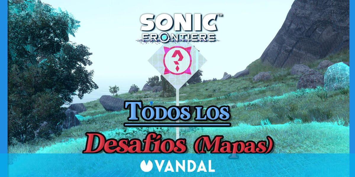 Sonic Frontiers: TODOS los desafíos (mapas) y cómo completarlos