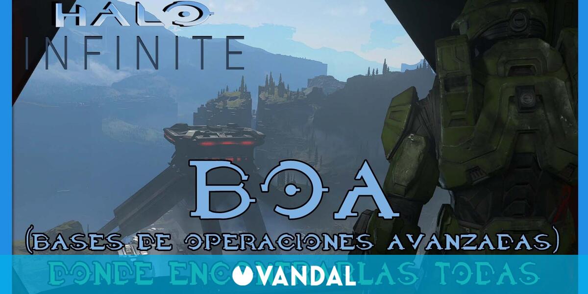 Halo Infinite: TODAS las BOA, ubicación y recompensas