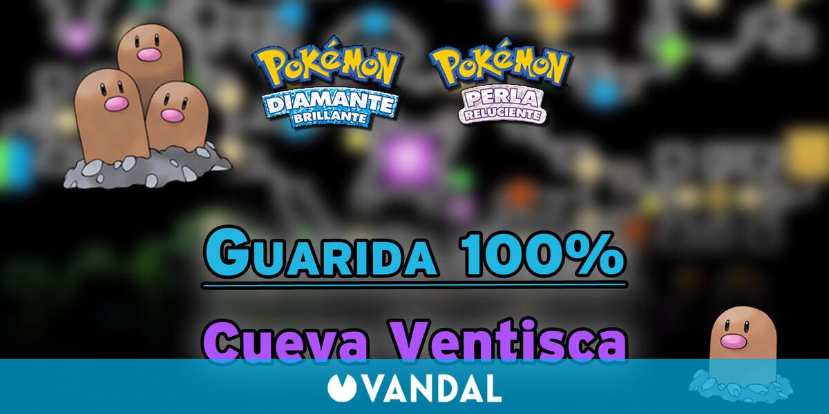 Cueva Ventisca en Diamante Brillante y Perla Reluciente: Todos los Pokémon