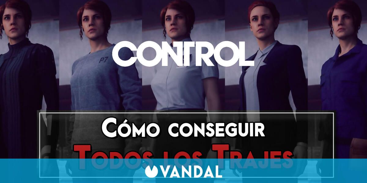 Control: TODOS los trajes, ropas y uniformes y cómo conseguirlos