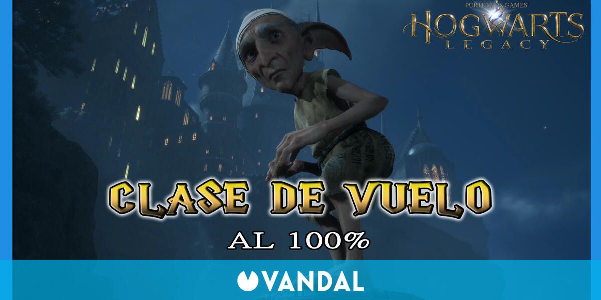 Clase de vuelo al 100% en Hogwarts Legacy