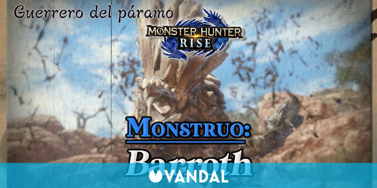 Barroth en Monster Hunter Rise: cómo cazarlo y recompensas