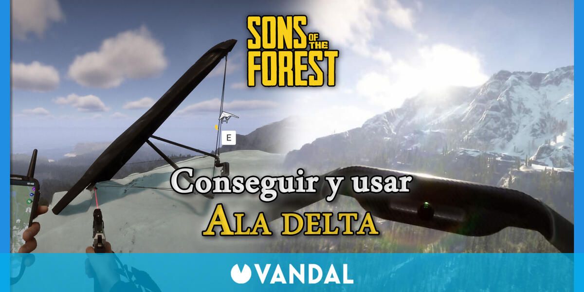 Sons of the Forest: ¿Cómo conseguir y usar el ala delta? (Localización)