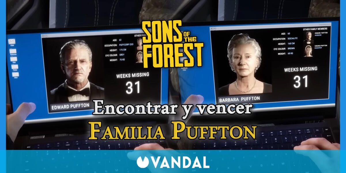 Sons of the Forest: ¿Dónde encontrar a la familia Puffton? (Jefe)