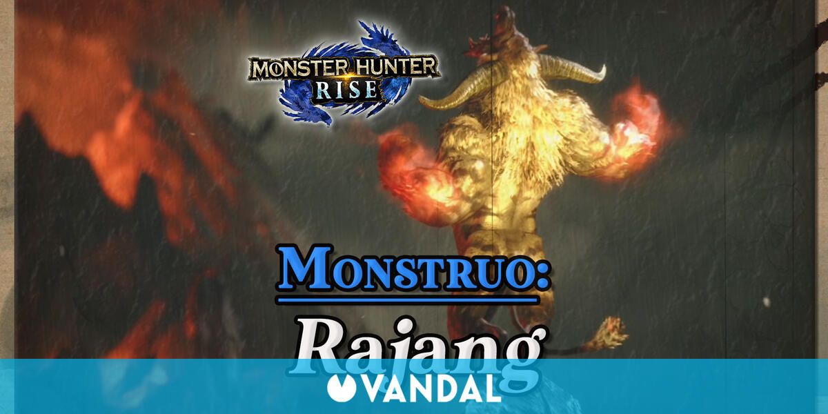 Rajang en Monster Hunter Rise: cómo cazarlo y recompensas