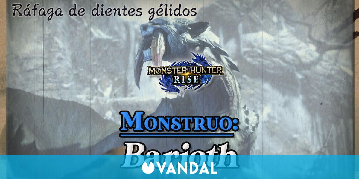 Barioth en Monster Hunter Rise: cómo cazarlo y recompensas